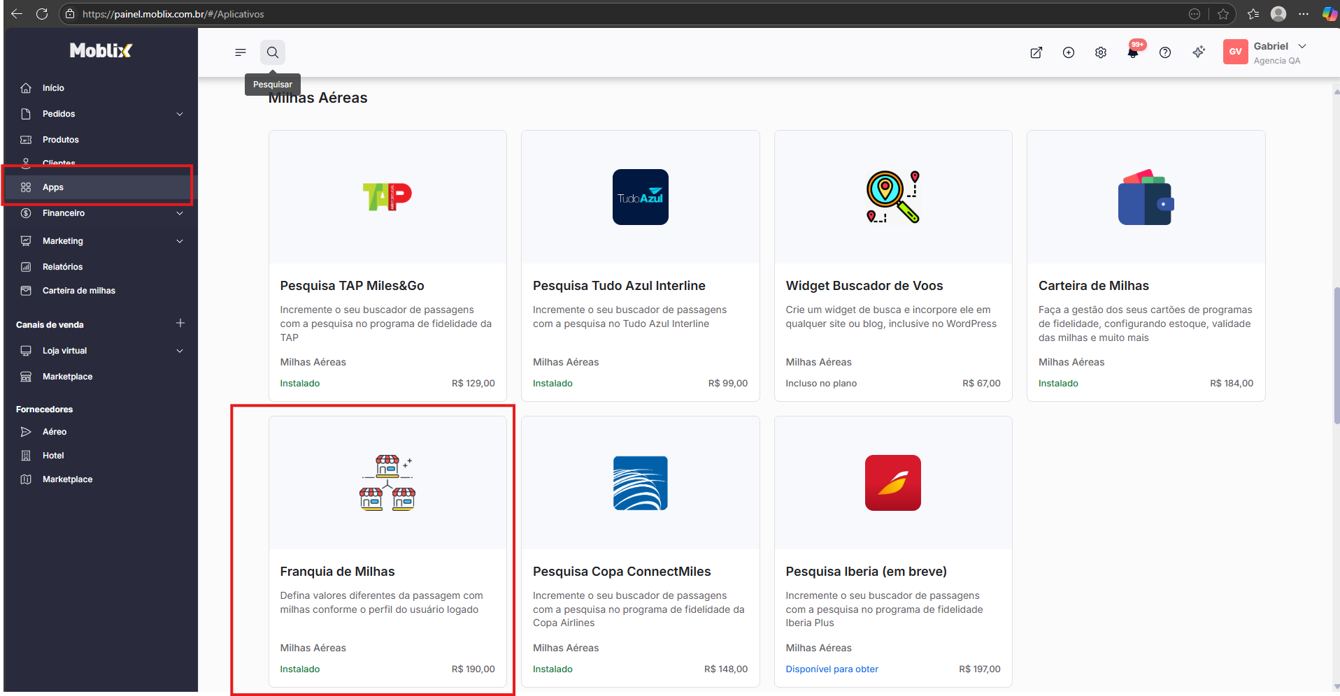 Como funciona a Franquia de Milhas - Moblix